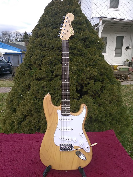 Fender Partscaster Stratocaster Natural | Reverb
