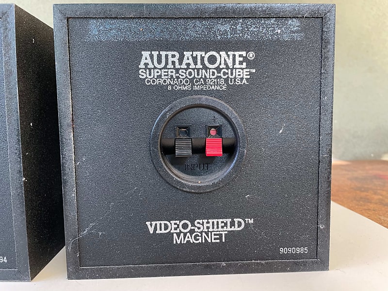 Auratone Super Sound Cube Black (2) | Reverb Auratone Super Sound Cube Black (2) | Reverb