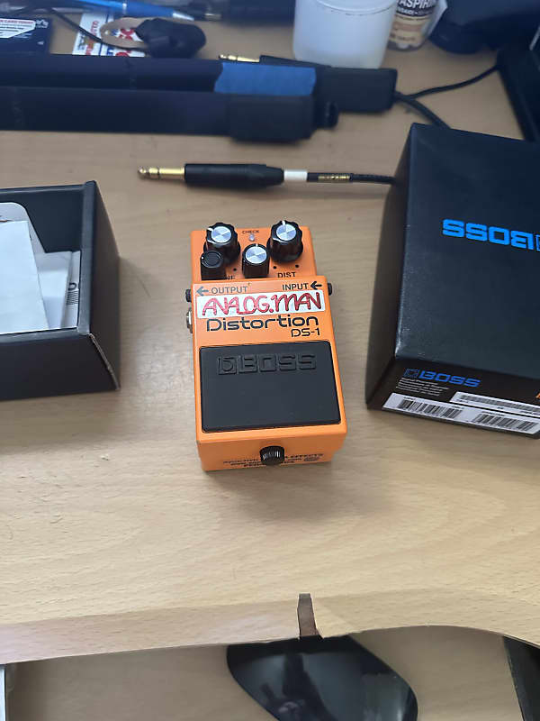 Boss DS-1 Analogman mod w/midrange knob Boss DS-1 2022 - | Reverb