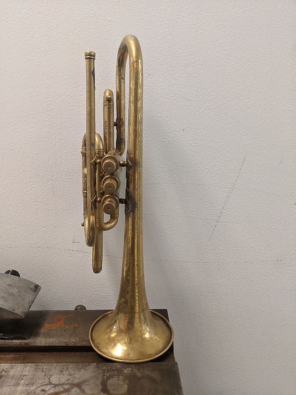 Carl Fischer (Besson) Class A presentation cornet 1920 - Raw | Reverb