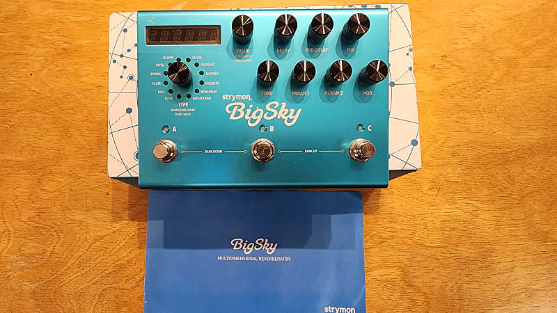 Strymon Big Sky Reverb 2013 - Present - Blue | Reverb
