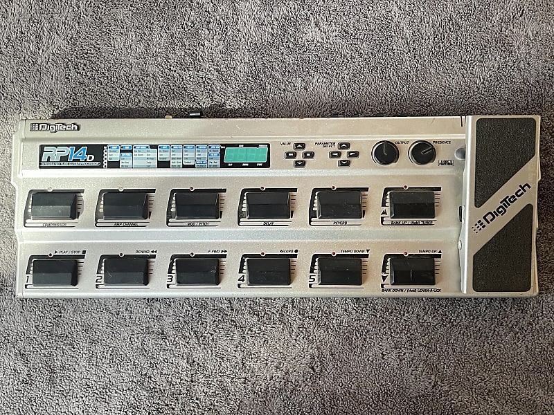 RARE Digitech RP14D Tube Multi-Effects Guitar FX Pedal | Reverb