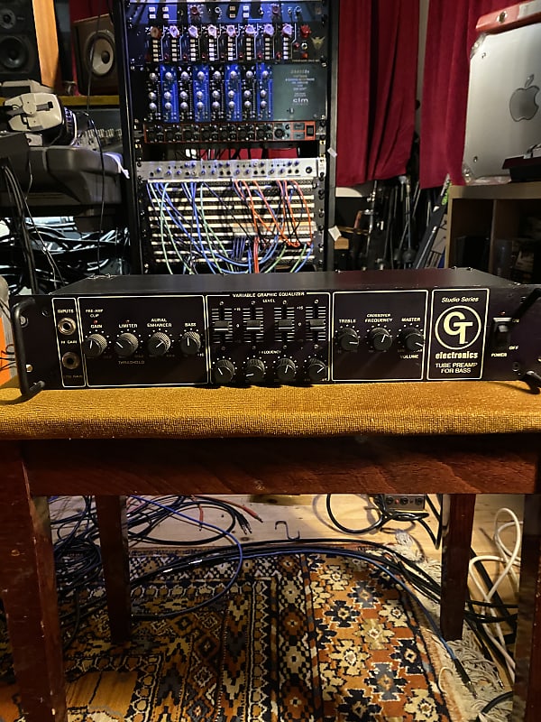 Gt electronics Tube preamp for bass studio series Black | Reverb