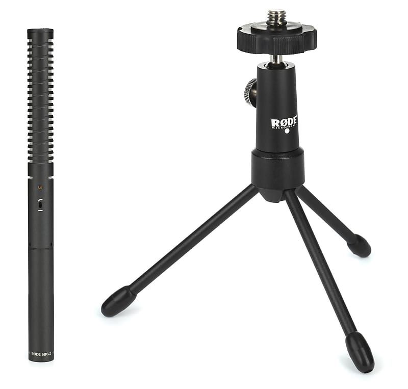 Rode NTG-2 Multi-powered Shotgun Microphone Bundle with Rode | Reverb
