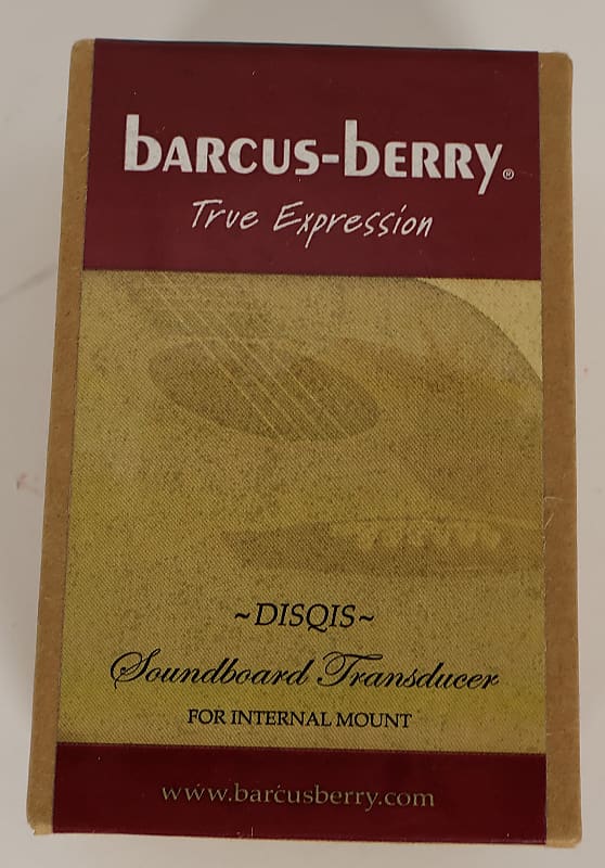 Barcus Berry DOSQIS Soundboard Transducer w/Internal Mount | Reverb