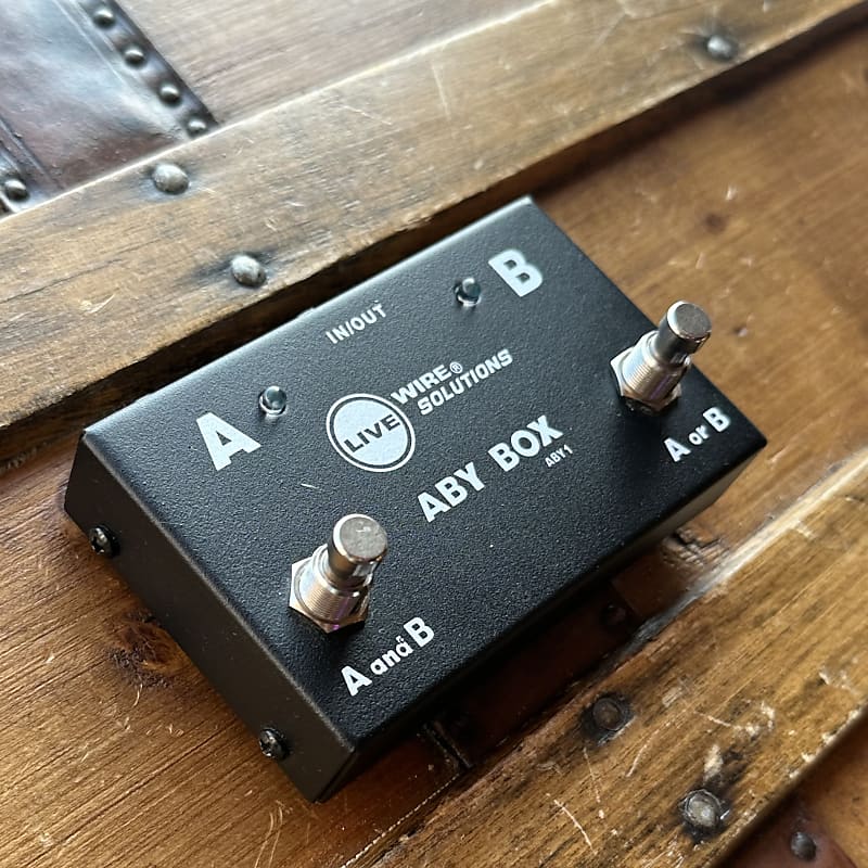 (17545) Livewire ABY1 Guitar Amplifier Switch Box | Reverb