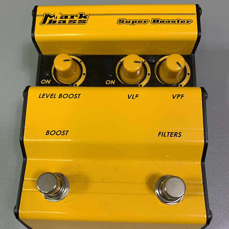 Markbass Super Booster 2010s Yellow - Tested | Reverb UK