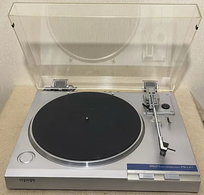 SONY PS-LX1 Rare Vintage DD Turntable 1980s w/ Servo Speed | Reverb
