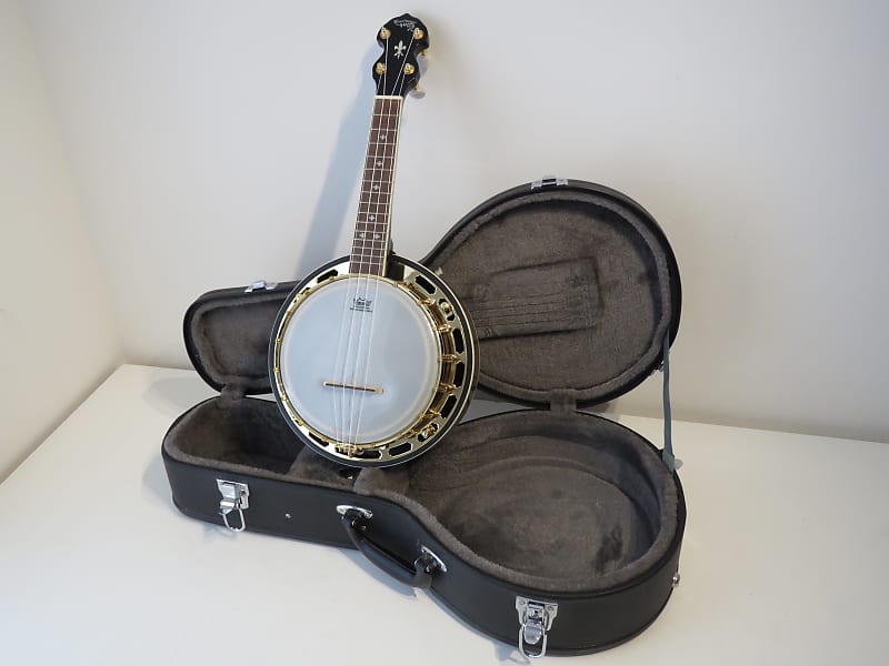 Countryman Pro DUB-5 DLX Ukulele Banjo Banjolele with Hard | Reverb UK