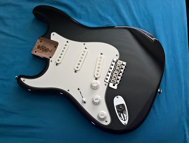 Loaded Left-handed Strat body | Reverb