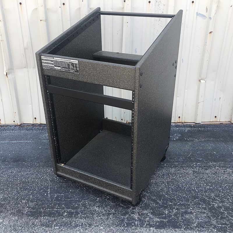 KK Audio 12U Rolling Rack Case & Slant 12 Space Mixer Top w/ | Reverb