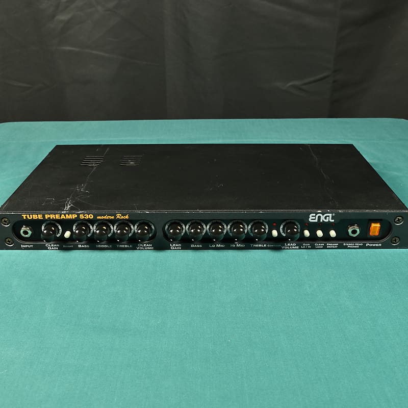 Engl Modern Rock Preamp E530 Tube Preamp 2010's - Black | Reverb