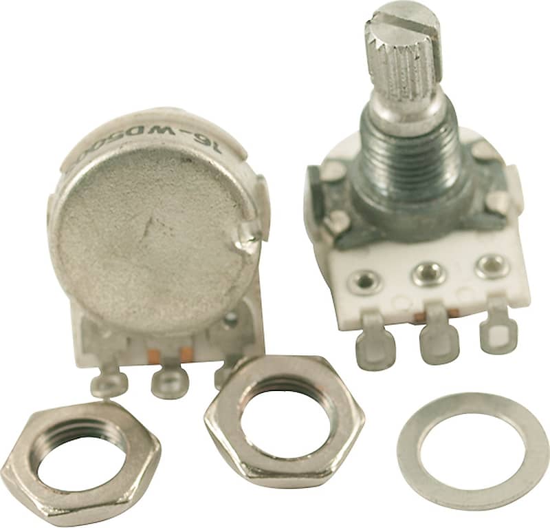 Alpha Metric Mini Potentiometer With Short Bushing 500 kohm | Reverb