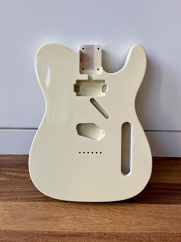BloomDoom Guitars T-Style Vintage White Nitro Tele Body | Reverb