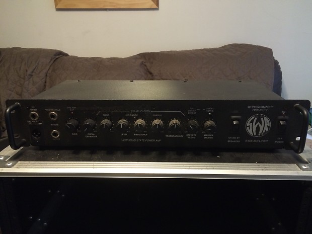 SWR Workingman's 160 Head Black | Reverb