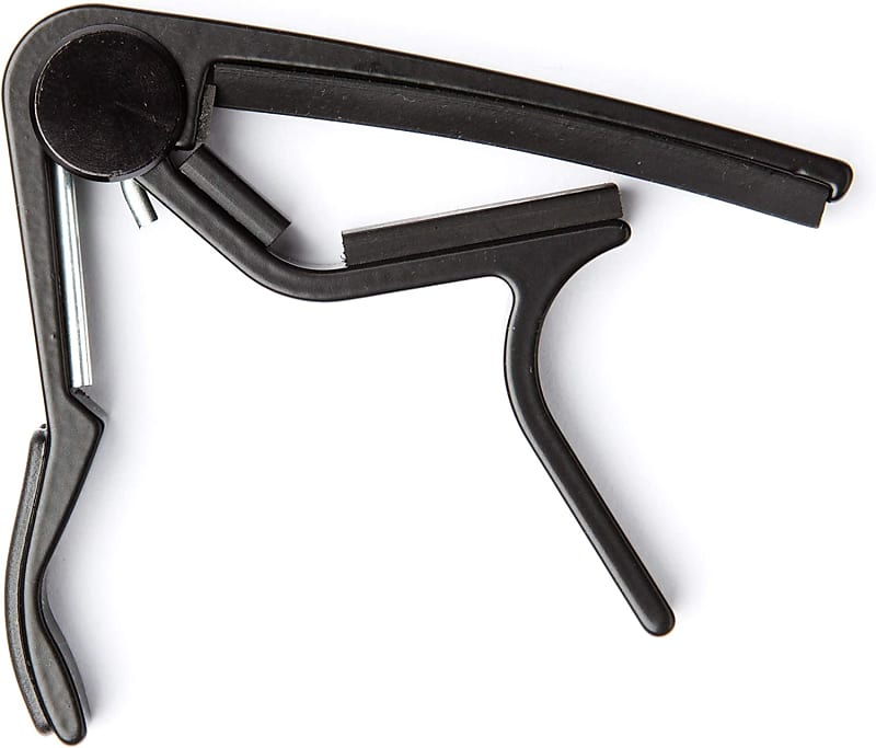 Dunlop 87B Curved Electric Trigger Capo - Black | Reverb