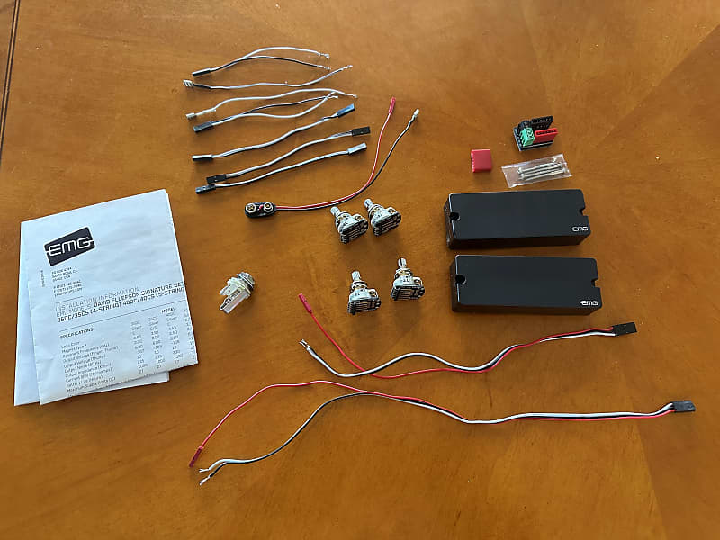 DE Set - one 40DC and one 40CS 5-String soap bar Bass Pickup | Reverb