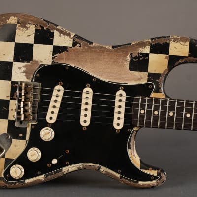 Fender Stratocaster Telecaster Checkerboard MB van Trigt | Reverb