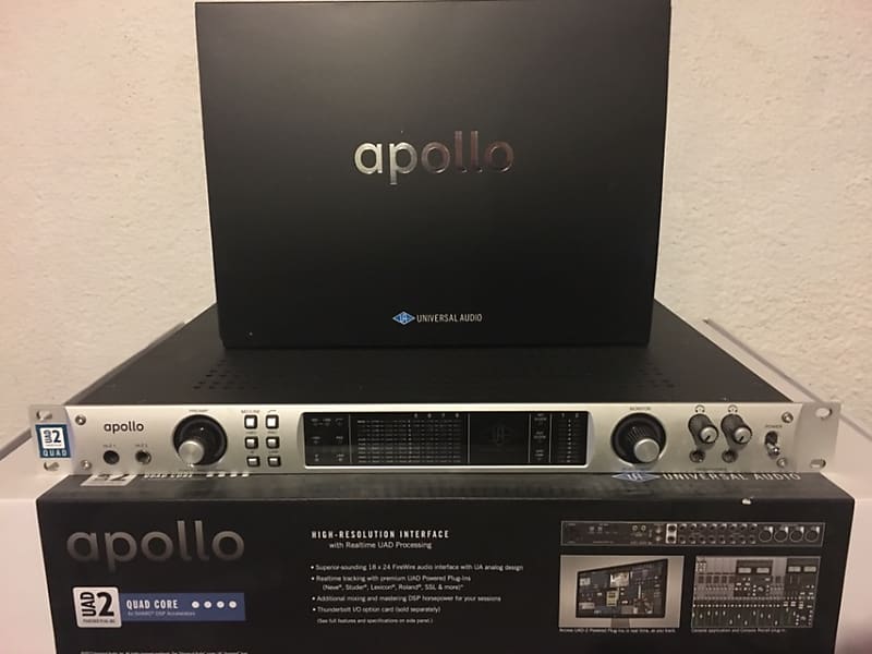 Universal Audio Apollo QUAD with Thunderbolt card | Reverb UK