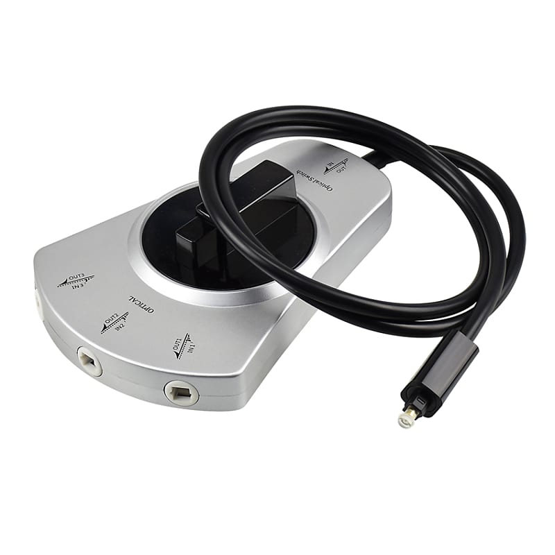 Digital Optical Audio Switch Optical Switch SPDIF Toslink | Reverb UK