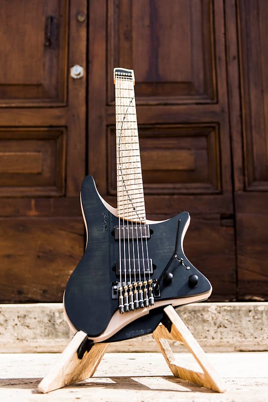 Zar Custom guitar .zarBERG* 7 string fanned fret | Reverb Australia
