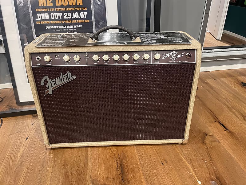 Fender Super Sonic 22 combo 2012 - Blonde | Reverb