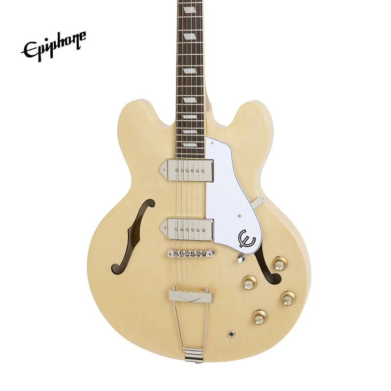 Epiphone Casino Archtop Hollowbody Electric Guitar - Natural | Reverb