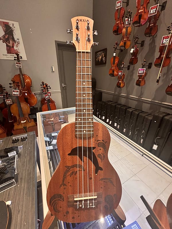 AKUA Aloha Animal Design Ukuleles - Dolphin | Reverb