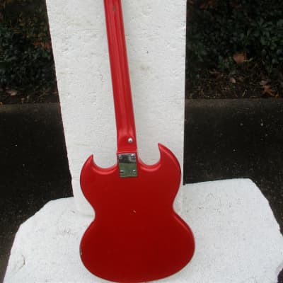 Kay SG Style Guitar, 1970, Made In Japan, Cherry Finish, | Reverb