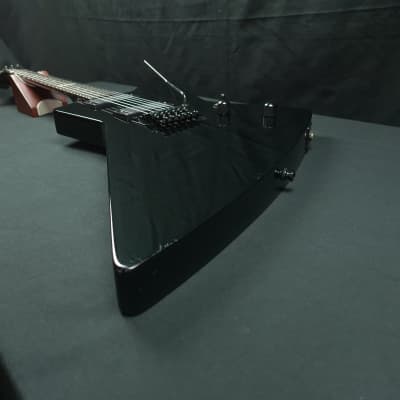 ESP LTD EXP-300 Explorer 1999 Black Set Neck EMG James | Reverb