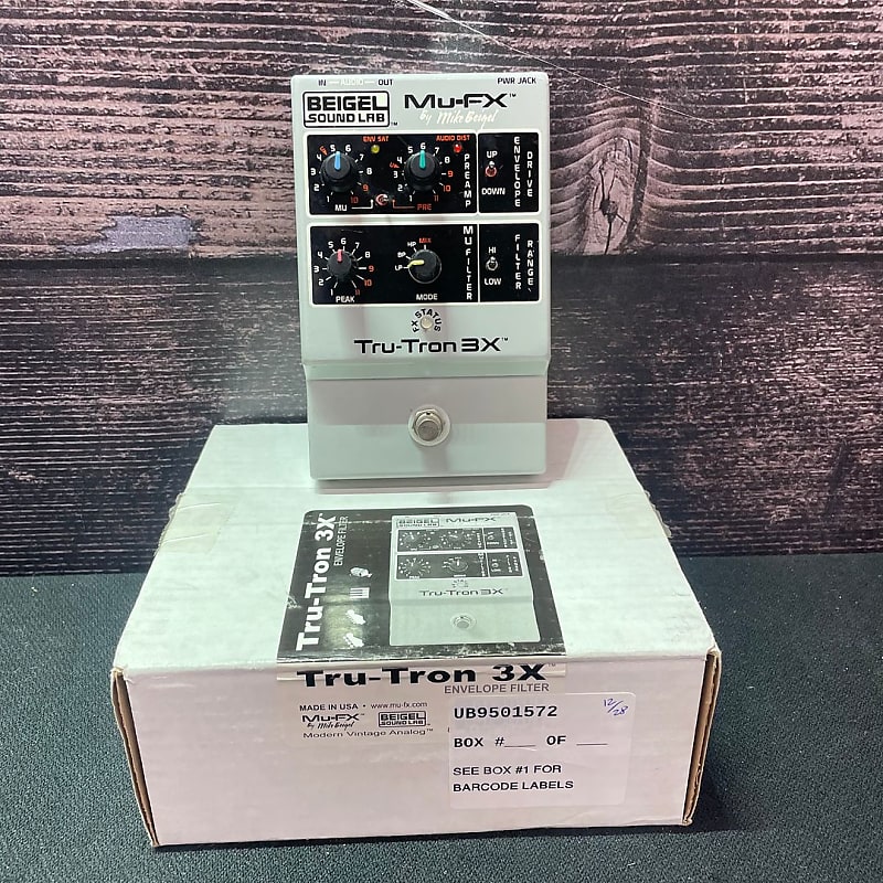 Beigel Sound Lab Mu-FX Tru-Tron 3X Envelope Filter Guitar | Reverb