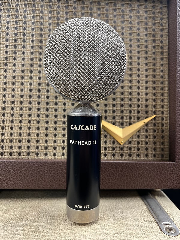 Cascade Fathead II Ribbon Microphone Used | Reverb