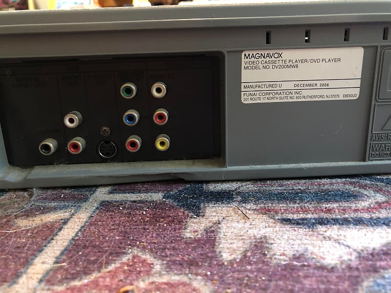 Magnavox DV200MW8 dvd / VHS / cd Player Deck Recorder vcr | Reverb