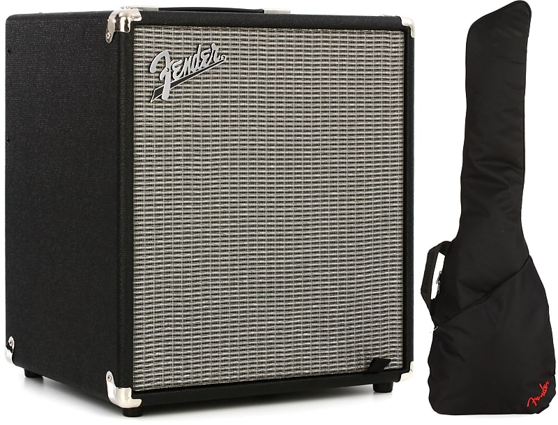 Fender Rumble 100 1x12" 100-watt Bass Combo Amp Bundle with | Reverb