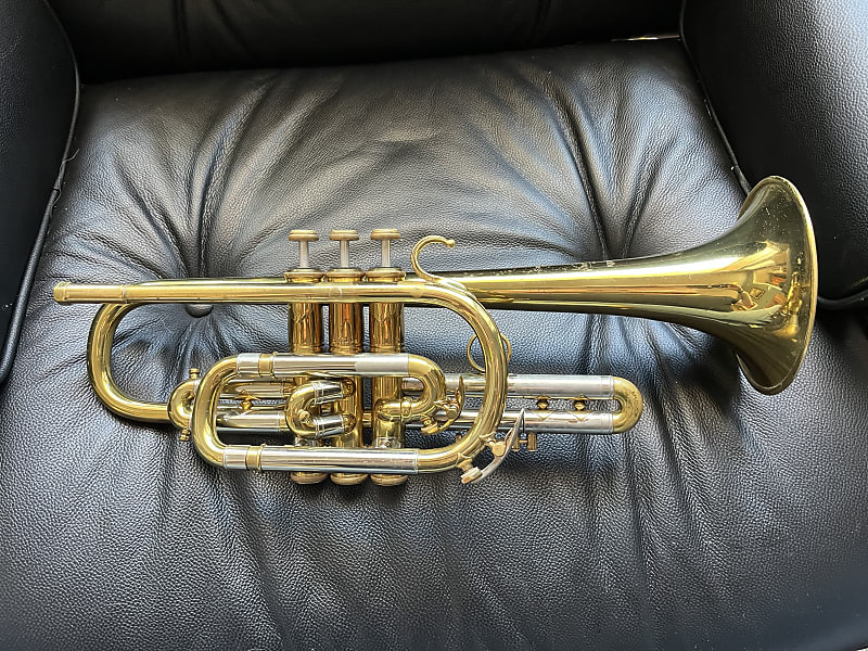 Vintage 1950’s NY Bach Stradivarius Cornet - 37 Bell | Reverb