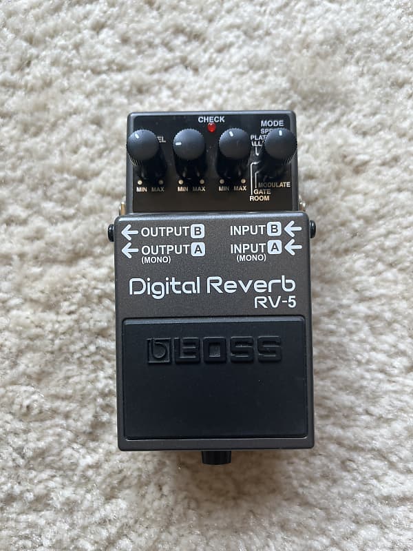 Boss RV-5 Digital Reverb (Dark Gray Label) 2002 - Present - | Reverb