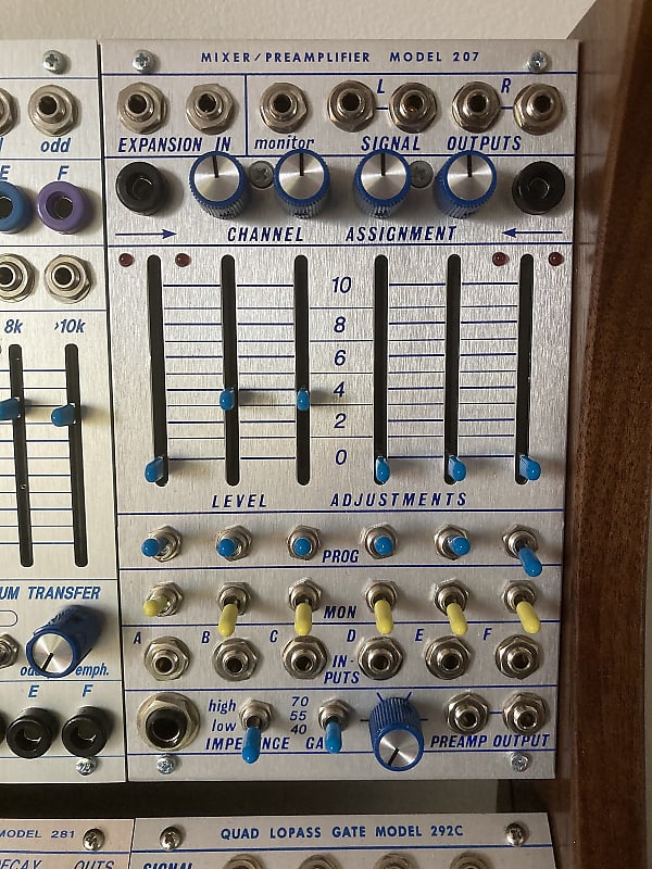 Buchla Buchla 207r Mixer / Preamp clone | Reverb