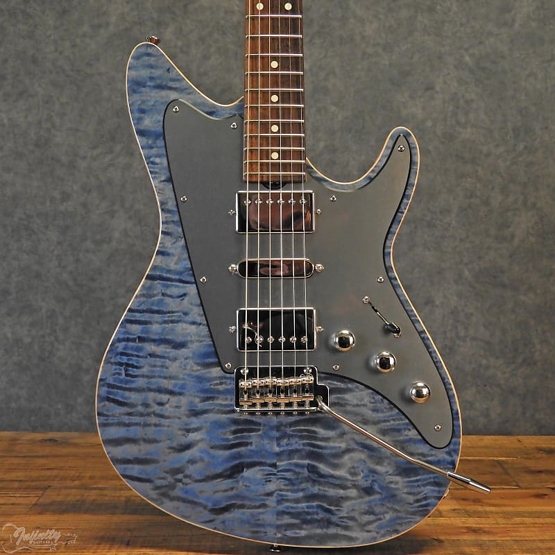 Grosh Guitars Super Jet 2022 - Blue Denim | Reverb