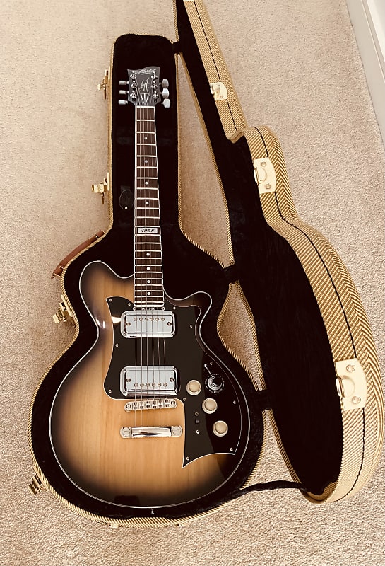 Maton 1958 MS500 50th Anniversary Dark burst | Reverb Australia