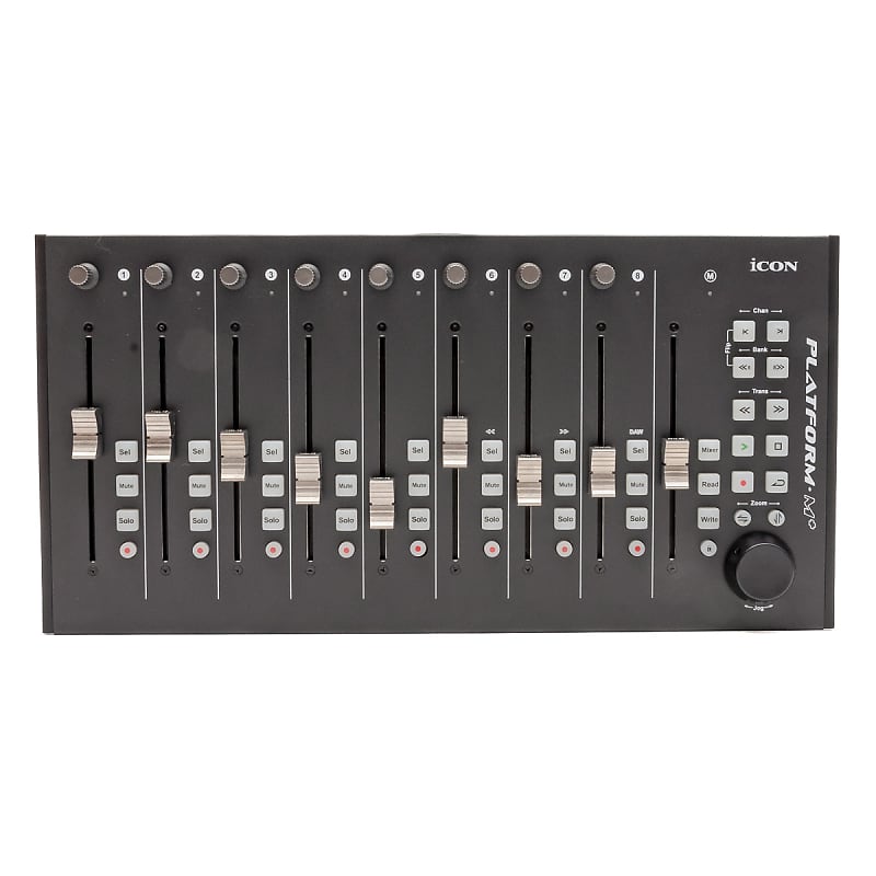 Icon Pro Audio Platform M+ MIDI/Audio Control Surface w/ | Reverb