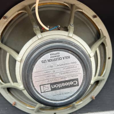 Vintage 1970s WEM Watkins Dominator Bass MK1 1x15 | Reverb Australia