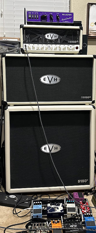 EVH EVH 5150 III 50 watt head with 4x12 cab & 2x12 cab 2020 | Reverb