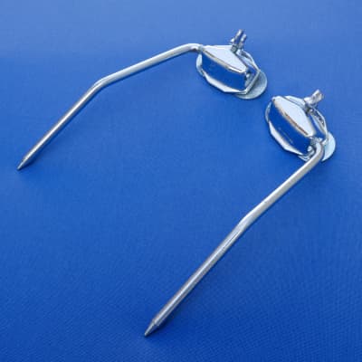 Ludwig Super Classic Folding Bass Drum Spurs Complete 60s | Reverb