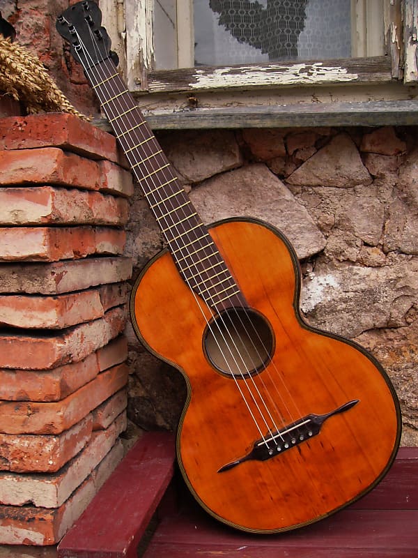 Antique Romantic Terz guitar Vienna ca. 1840 -Restored | Reverb