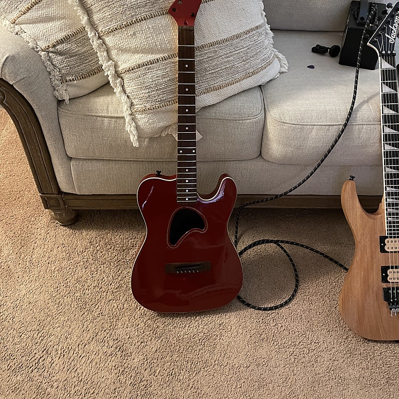 Charvel Charvette acoustic 80s - Red | Reverb