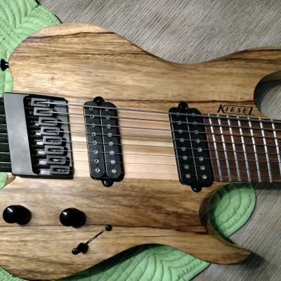 Kiesel Vader 8 string multiscale 2021 - Satin | Reverb