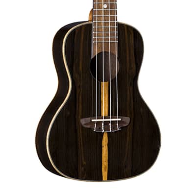 Luna Uke Ziricote Concert Ukulele w/Bag | Reverb