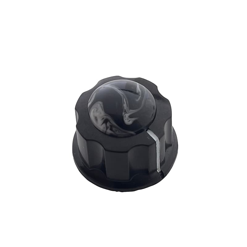Resin Marble (Black) - Custom Guitar Knobs - Vintage | Reverb UK