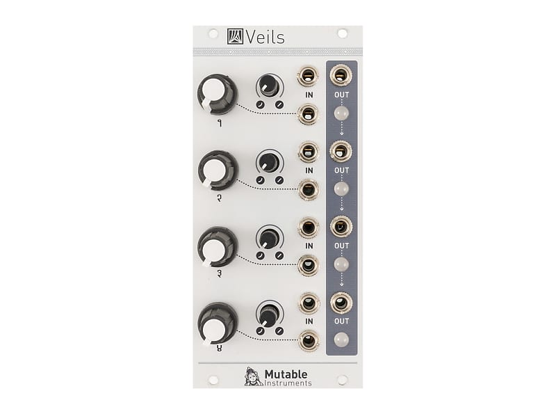 Mutable Instruments Veils V1 Quad VCA [USED] | Reverb Canada