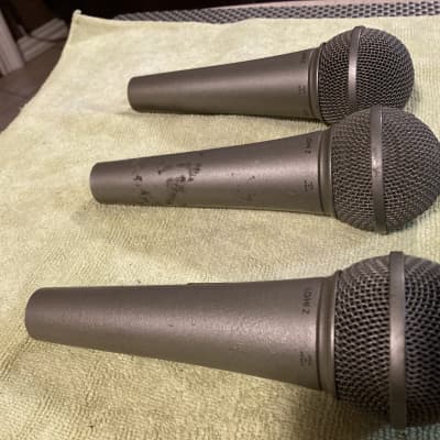 Lot of 3 Shure 588SDX Microphones | Reverb